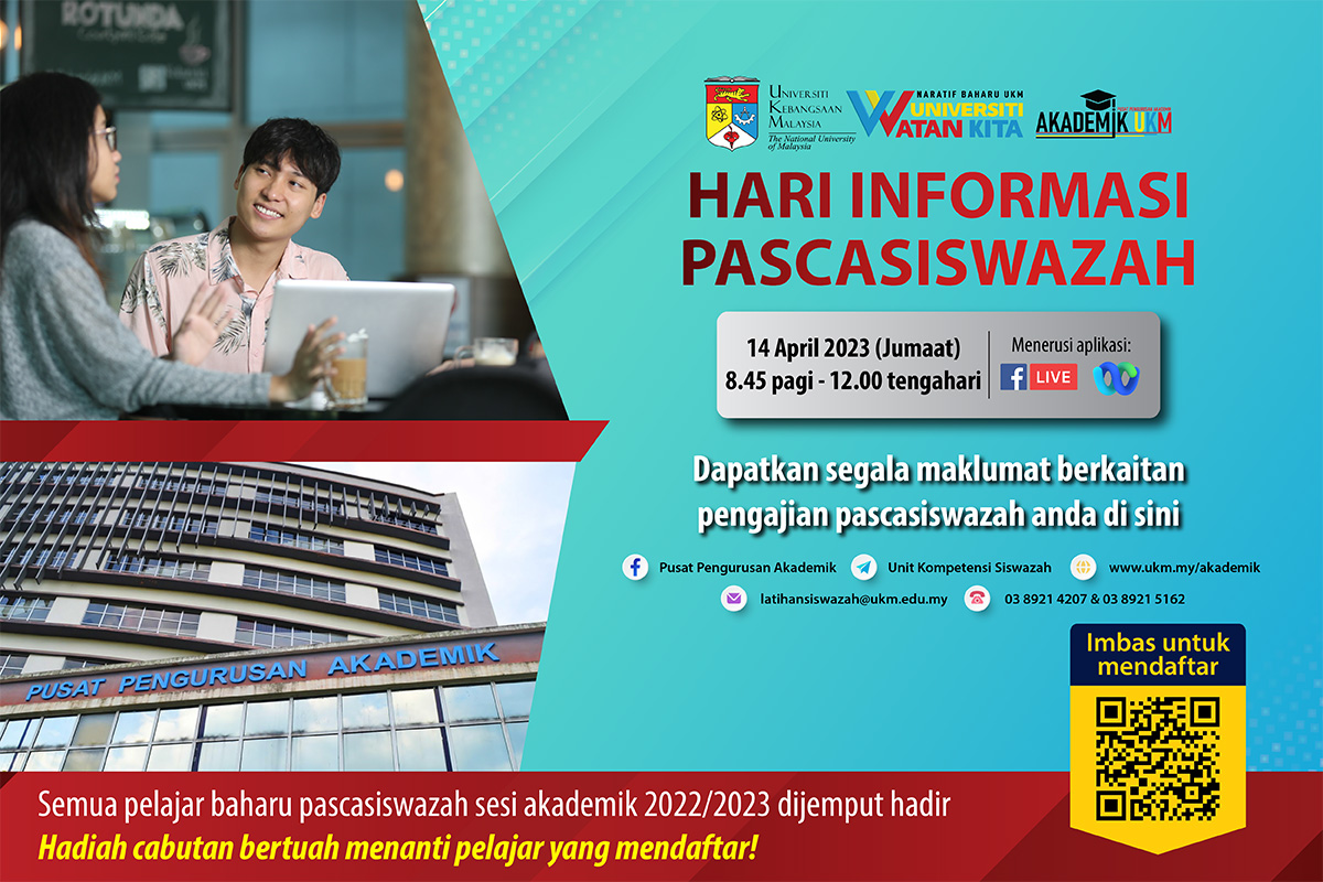 Hari Informasi Pascasiswazah | Postgraduate Information Day | PUSAT PENGURUSAN AKADEMIK