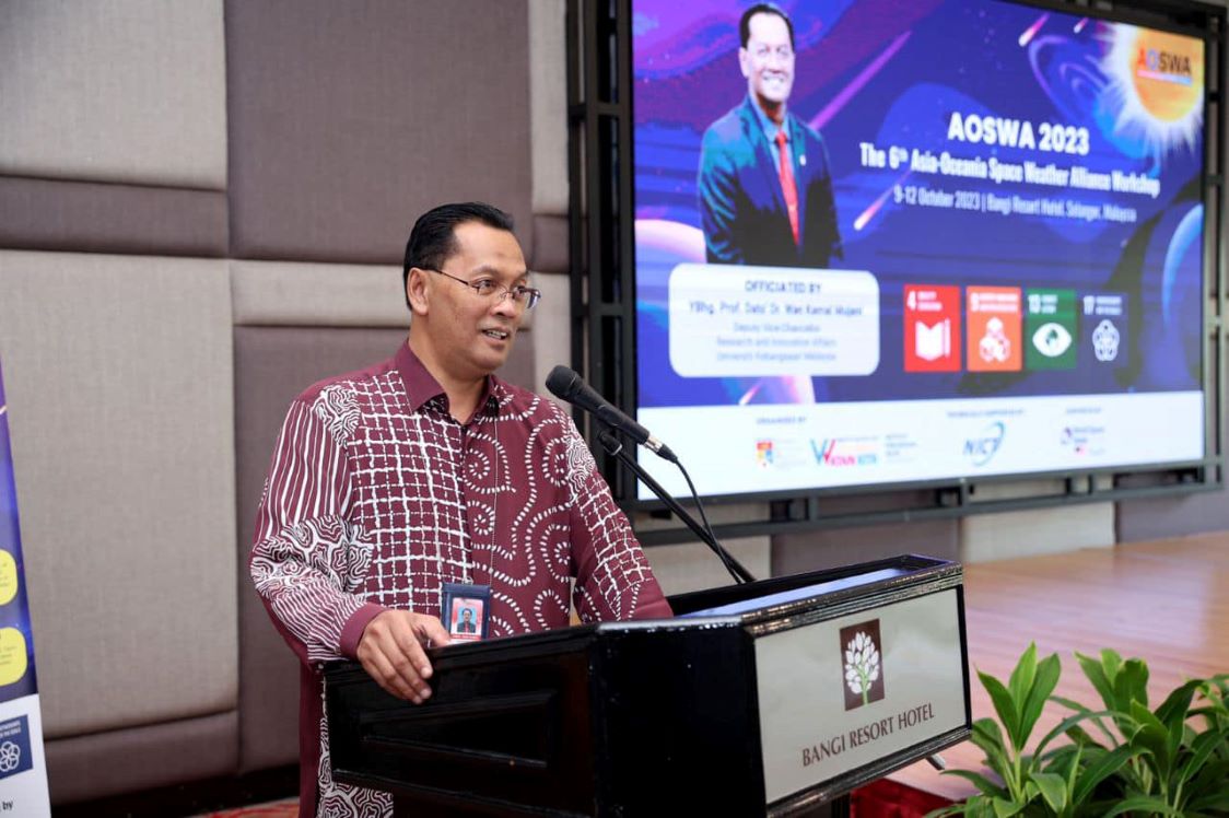 AOSWA2023 Discusses Space Weather in Asia-Oceania - Berita UKM