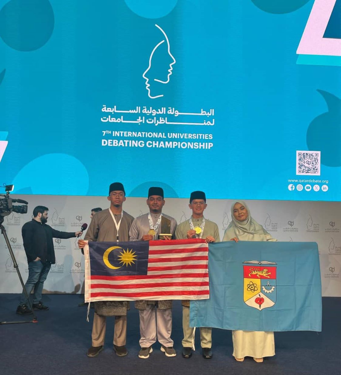 Debat Bahasa Arab Antarabangsa, UKM di Kedudukan Ke-4 Dunia - Berita UKM