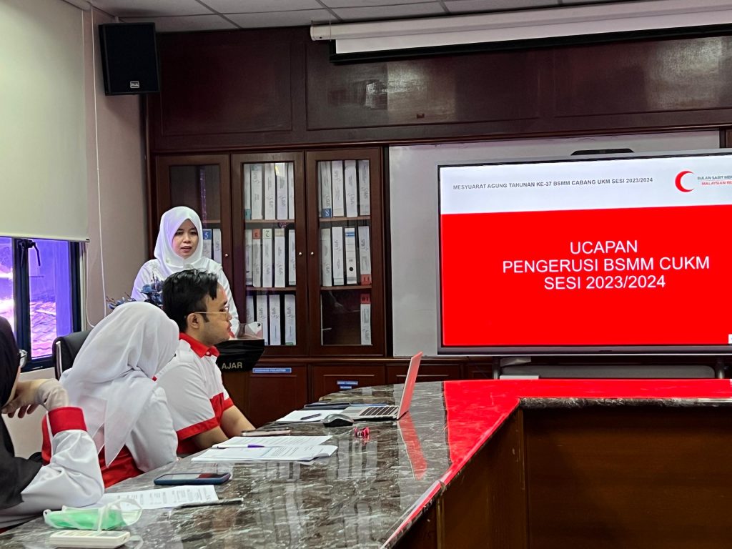 MESYUARAT AGUNG TAHUNAN BSMM CABANG UKM KE-37 - Bulan Sabit Merah Malaysia