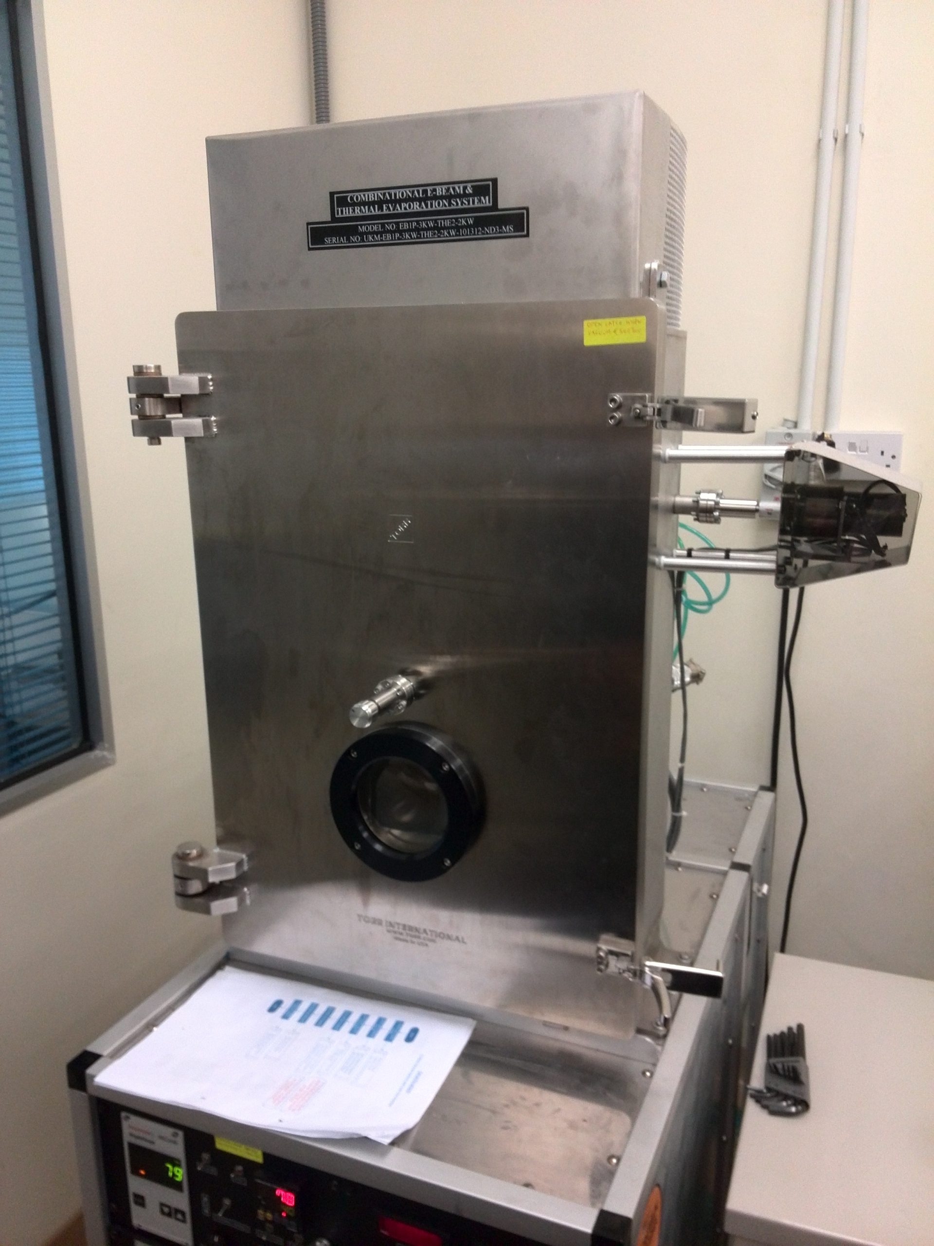 Thermal / Ebeam Evaporator system – Researches on Nanostructure ...