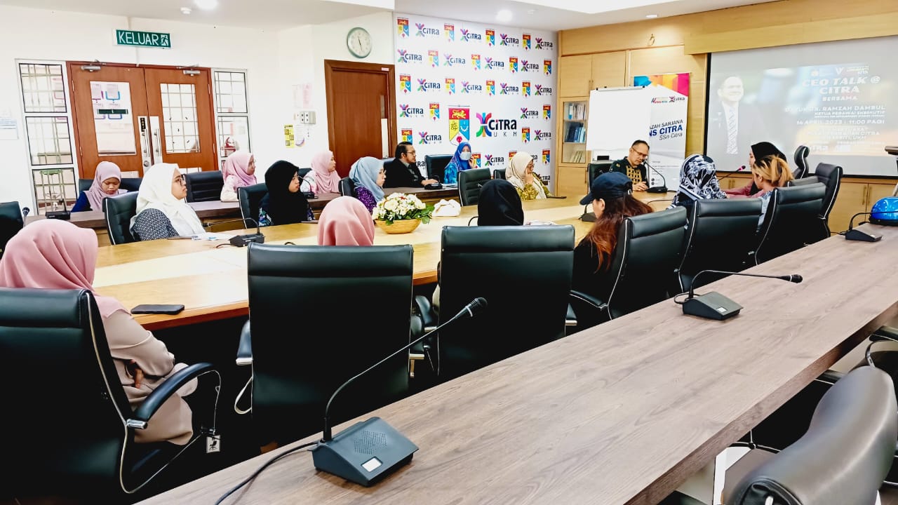 Ceo Talk@Citra With Datuk Ts. Dr. Ramzah Dambul | Pusat Pengajian Citra ...