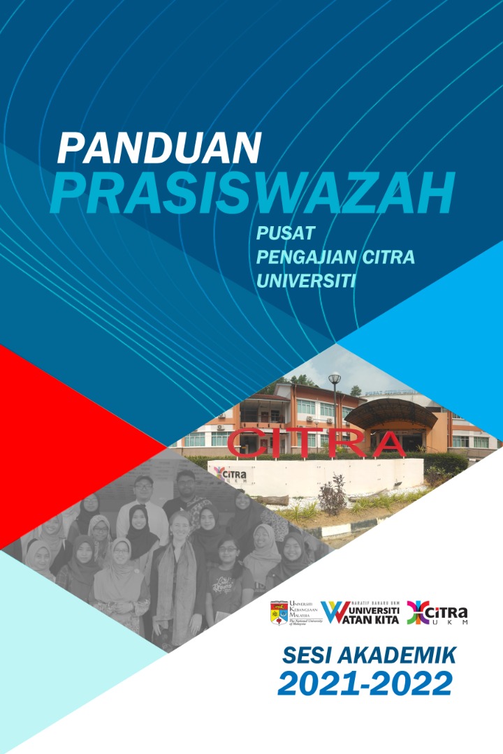 PPCU UNDERGRADUATE HANDBOOK | Pusat Pengajian Citra Universiti (School ...