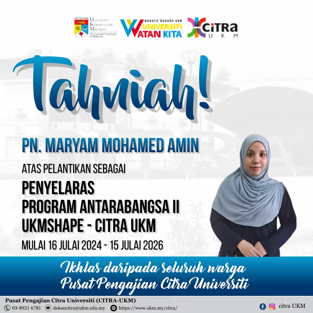 Homepage | Pusat Pengajian Citra Universiti