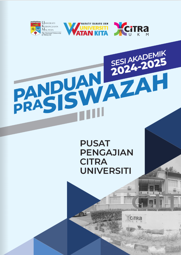 Buku Panduan Prasiswazah PPCU | Pusat Pengajian Citra Universiti