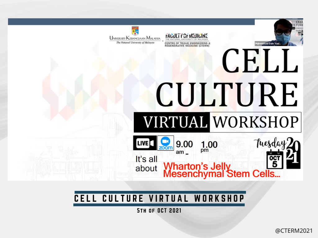 CELL CULTURE VIRTUAL WORKSHOP · Department of Tissue Engineering and ...