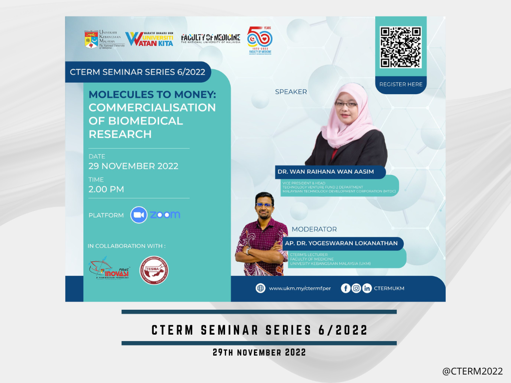 CTERM SEMINAR SERIES 6/2022 · Department of Tissue Engineering and ...