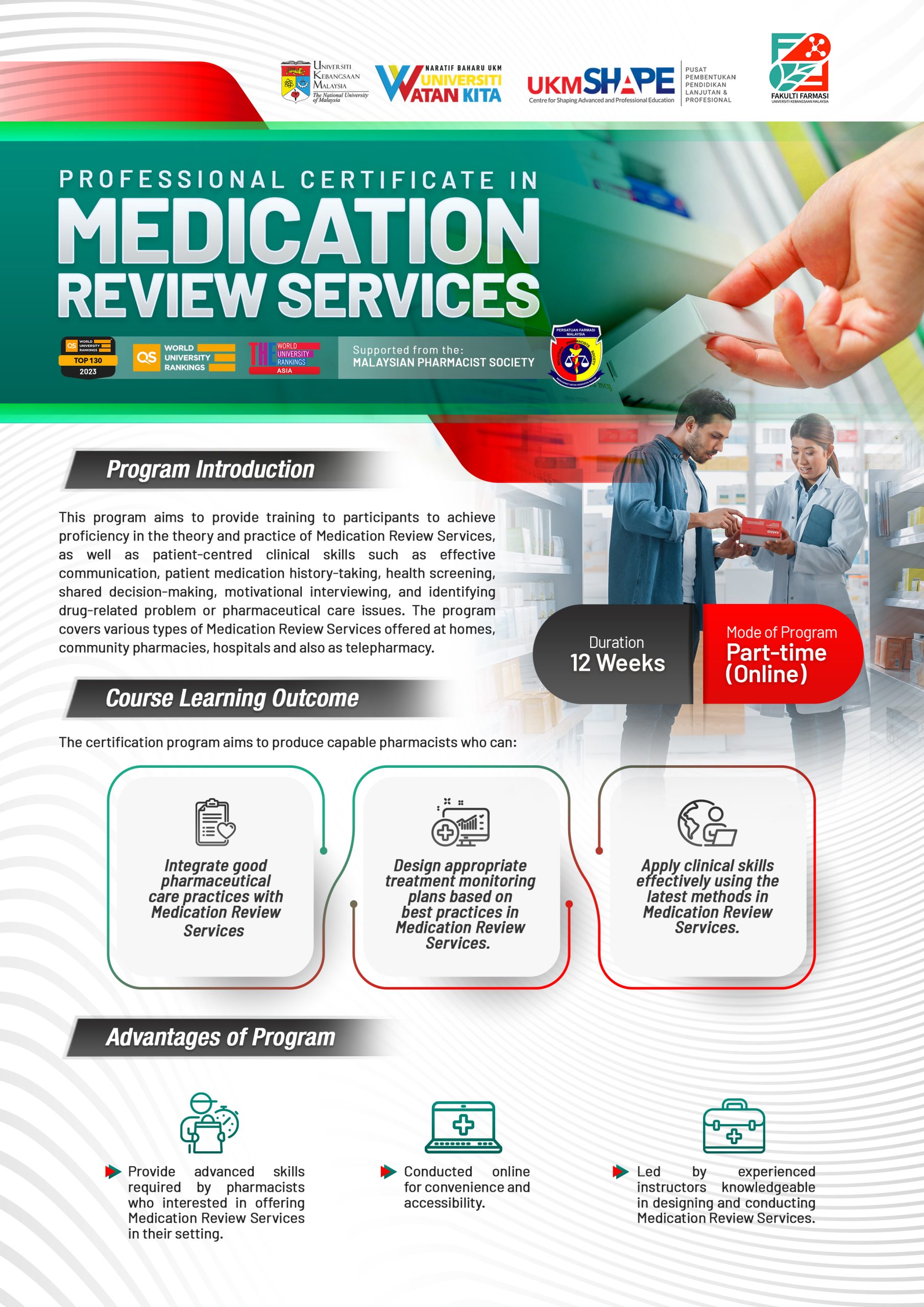 Professional Certificate in Medication Review Services – Fakulti ...