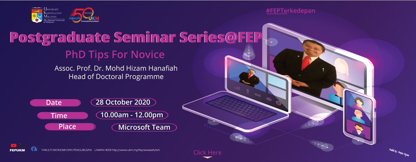 Sekretariat Siswazah FEP – Just another Fakulti Ekonomi dan Pengurusan ...