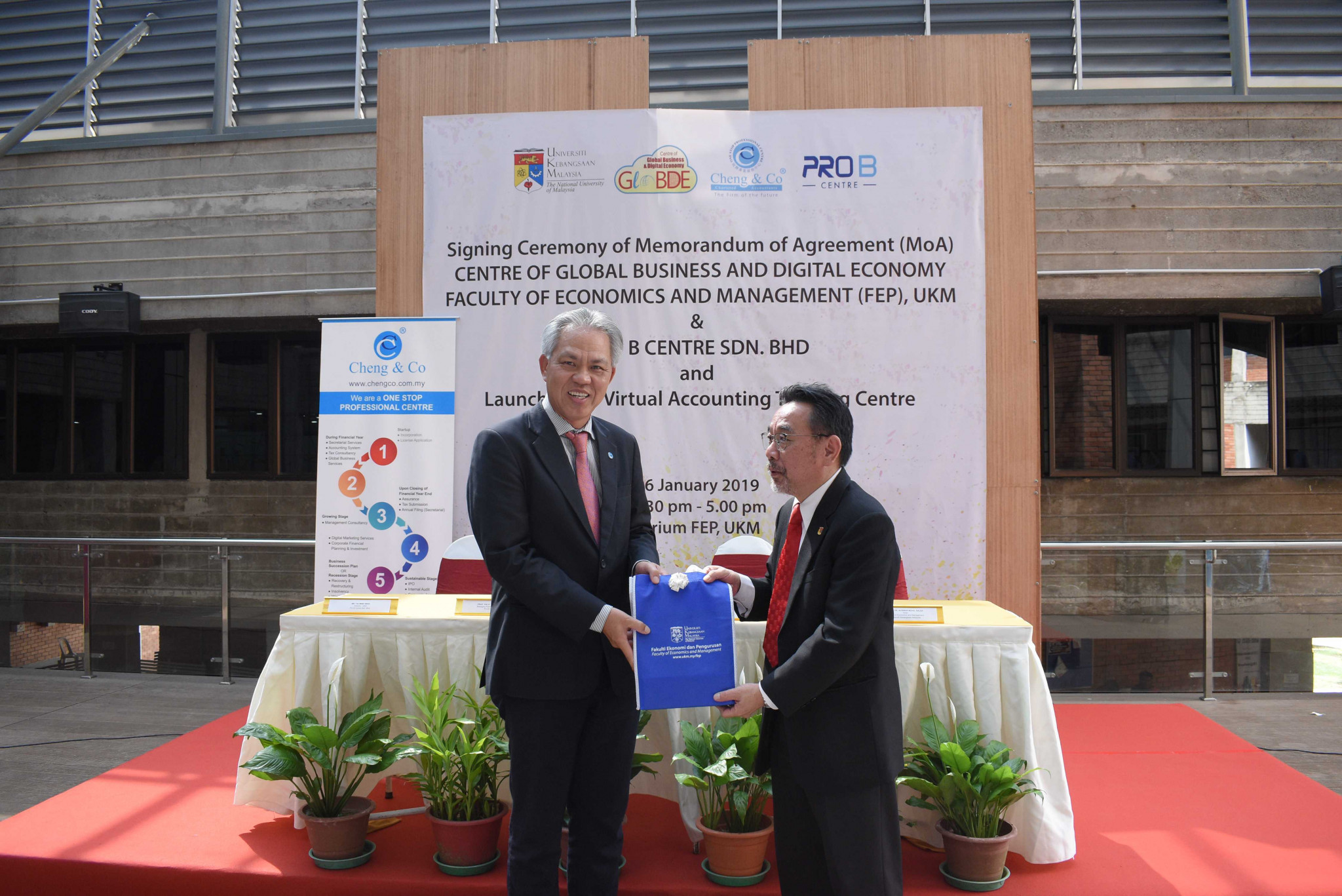 Signing Ceremony of Memorandum of Agreement (MoA) | #FEPterkedepan