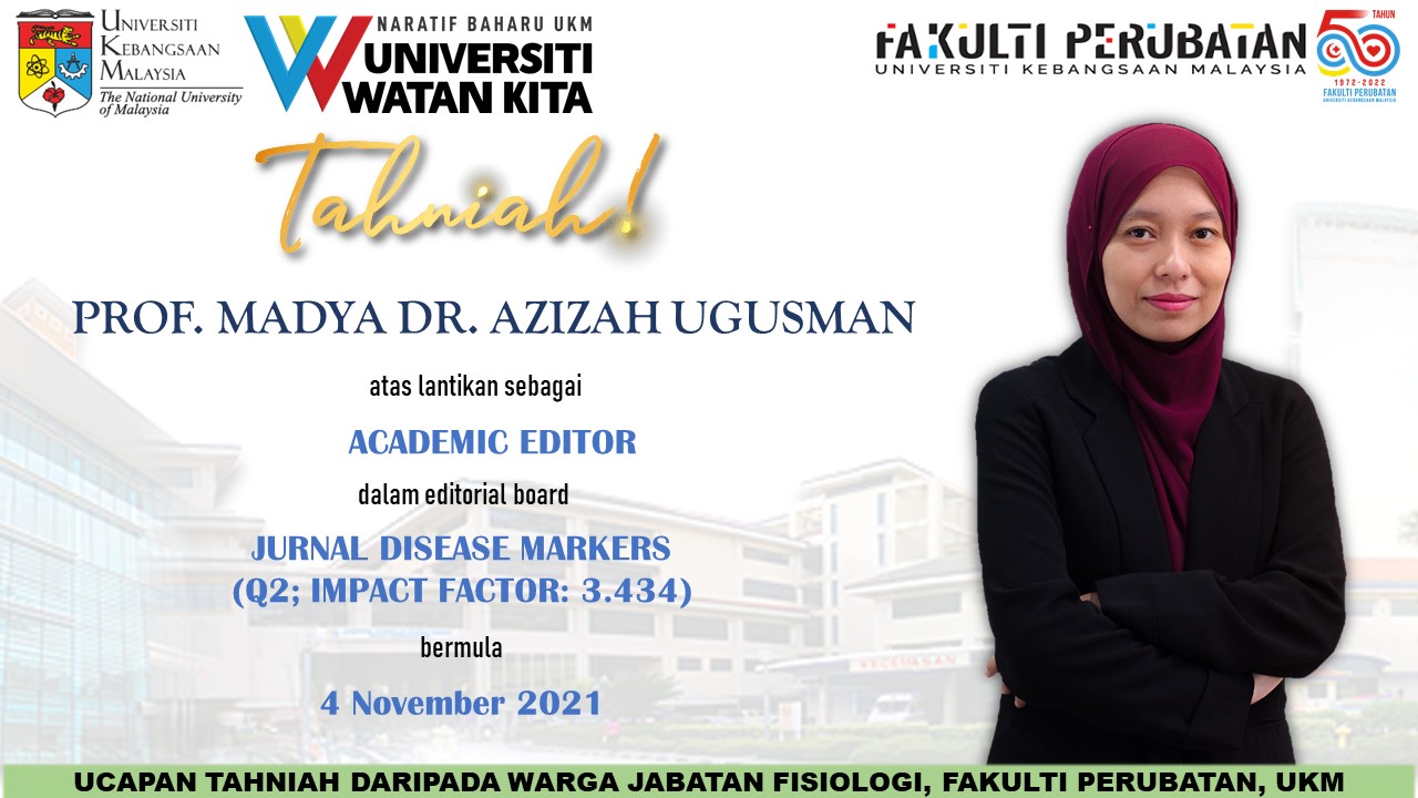 ACHIEVEMENT (2019-2021) - Jabatan Fisiologi, Fakulti Perubatan