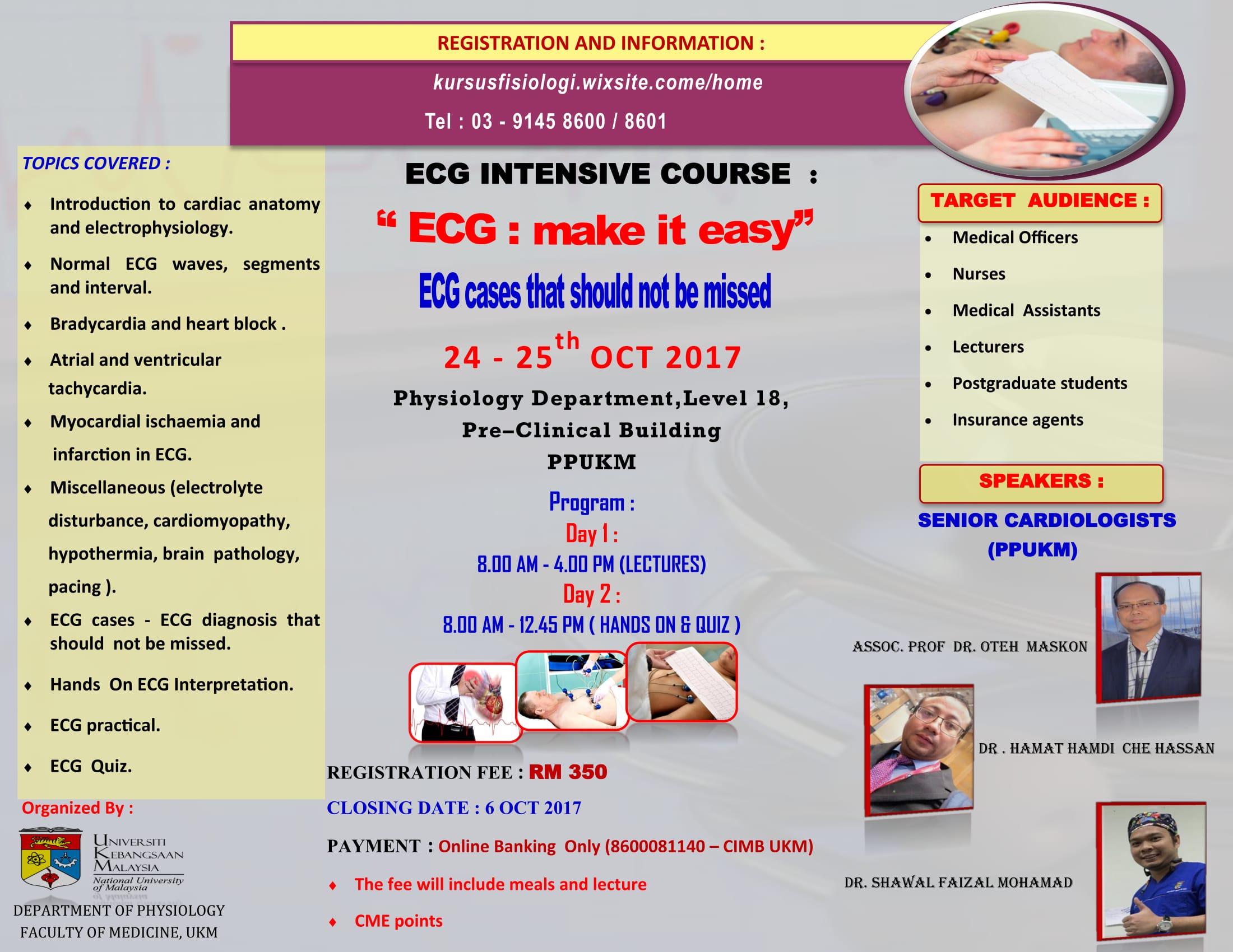ECG INTENSIVE COURSE – ECG: MAKE IT EASY - Jabatan Fisiologi, Fakulti ...
