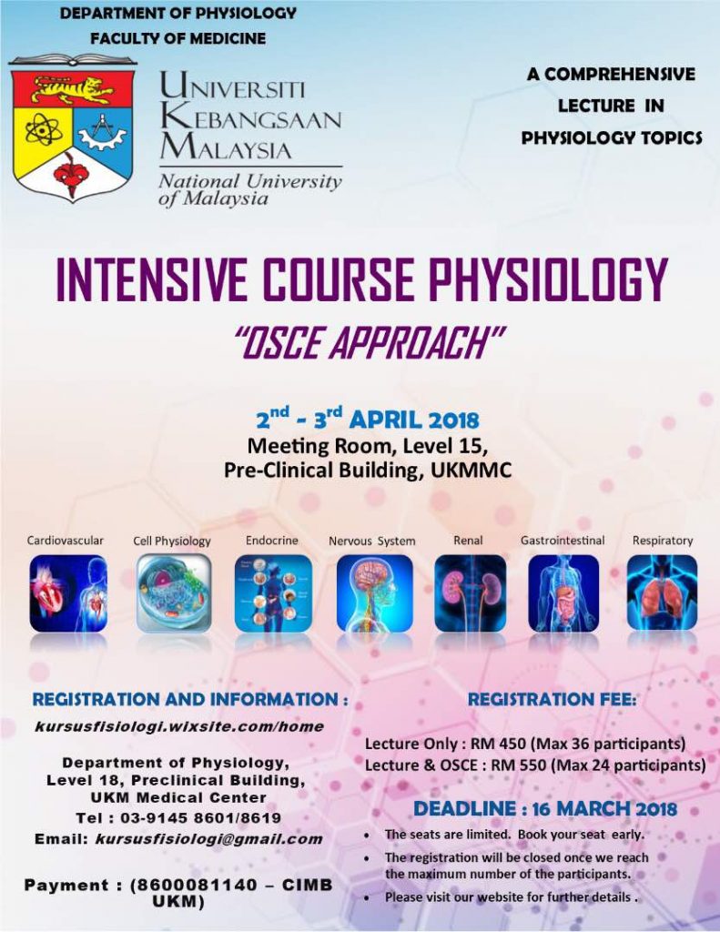 INTENSIVE COURSE PHYSIOLOGY "OSCE APPROACH" - Jabatan Fisiologi ...