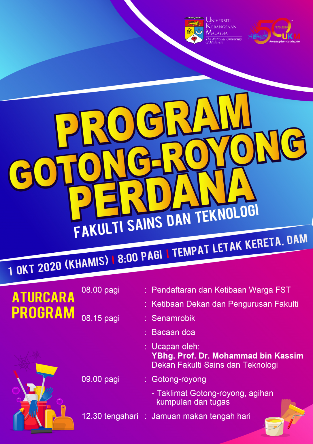 Program Gotong Royong Perdana | Faculty of Science and Technology