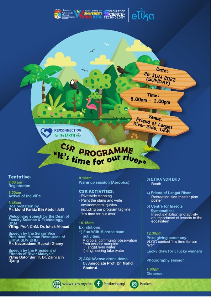 Program CSR (Gotong royong Pembersihan Sungai) Friend of Langat River ...