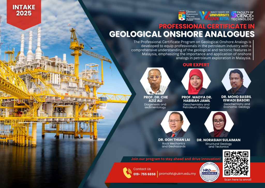 Professional Certificate In Geological Onshore Analogues | Faculty of ...