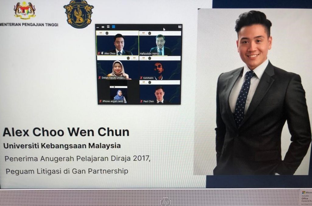 Tahniah & Syabas kepada Alex Choo Wen Chun Alumni Fakulti Undang-Undang ...