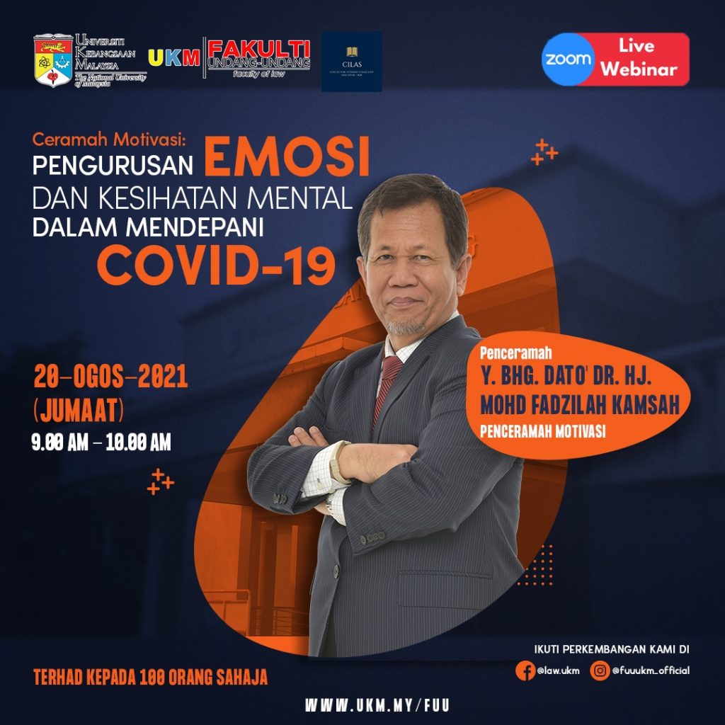 Program Ceramah Motivasi: Pengurusan Emosi Dan Kesihatan Mental Dalam ...