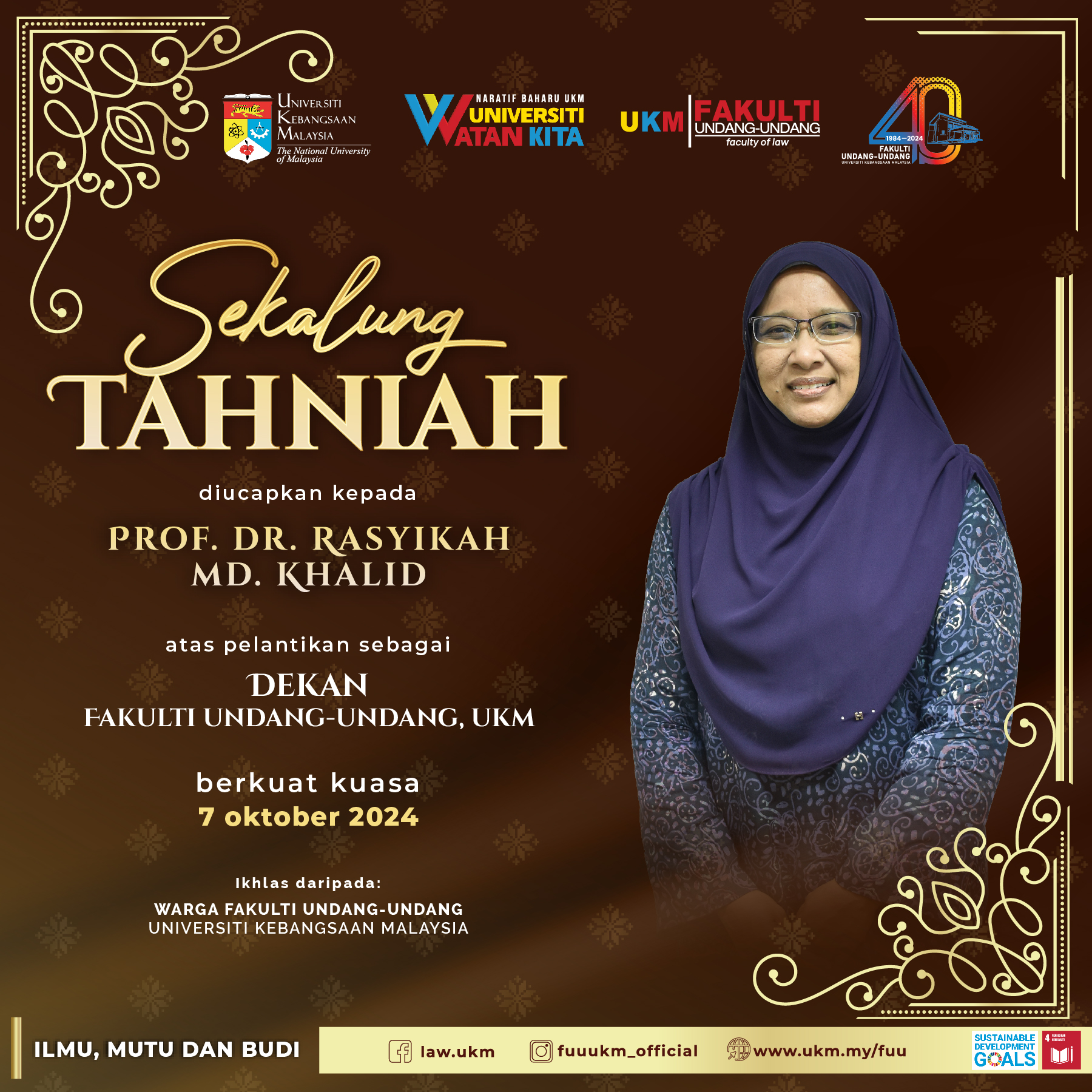 Faculty of Law – Legal Mind with a Moral Heart