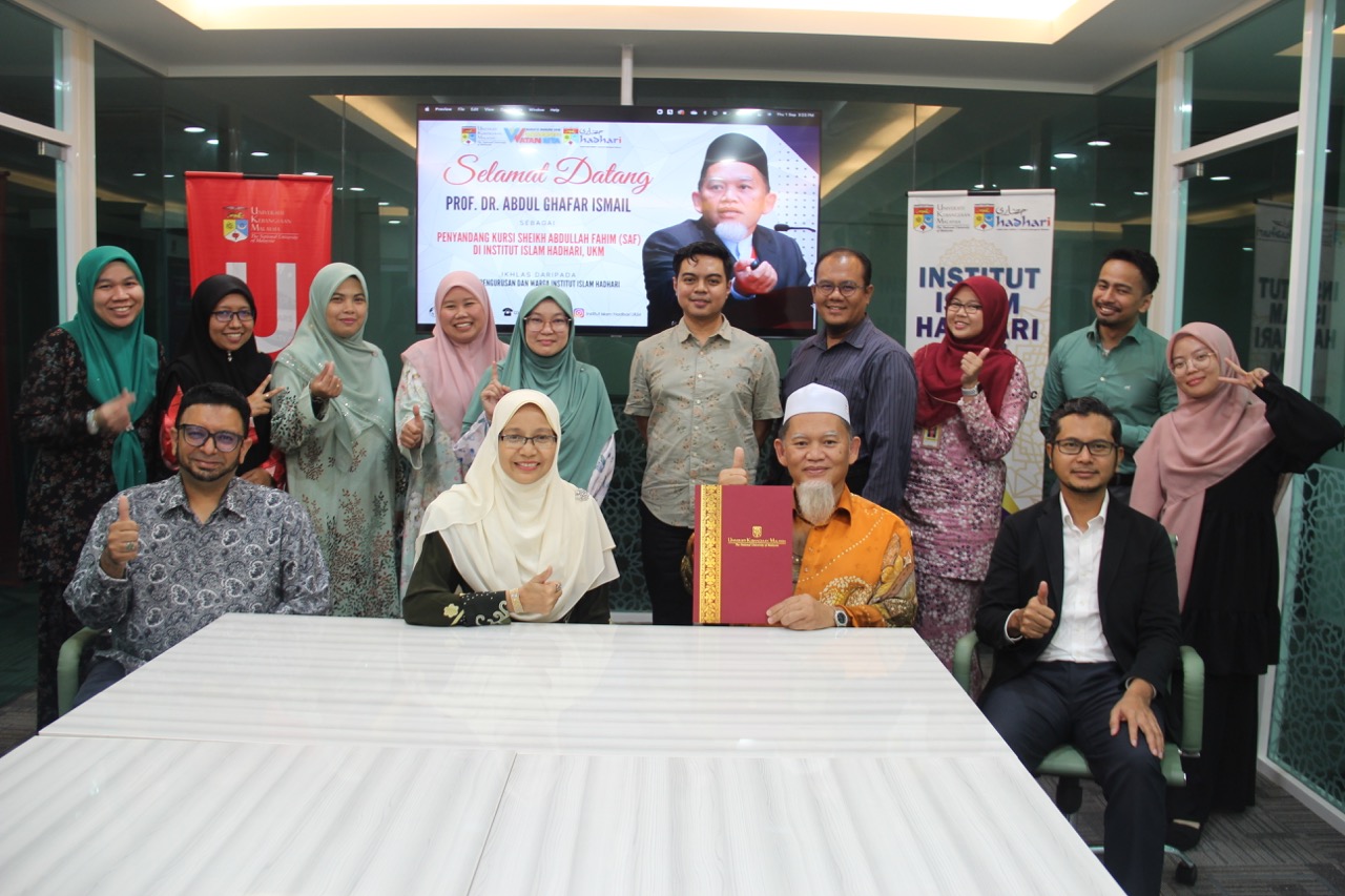 Selamat Datang kepada Prof Dr Abdul Ghafar Ismail sebagai Penyandang Kursi Sheikh Abdullah Fahim ...