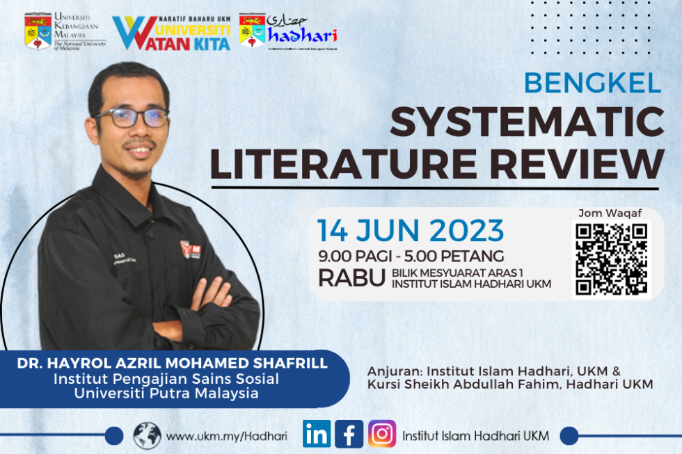 Bengkel Systematic Literature Review | Institut Islam Hadhari (HADHARI)