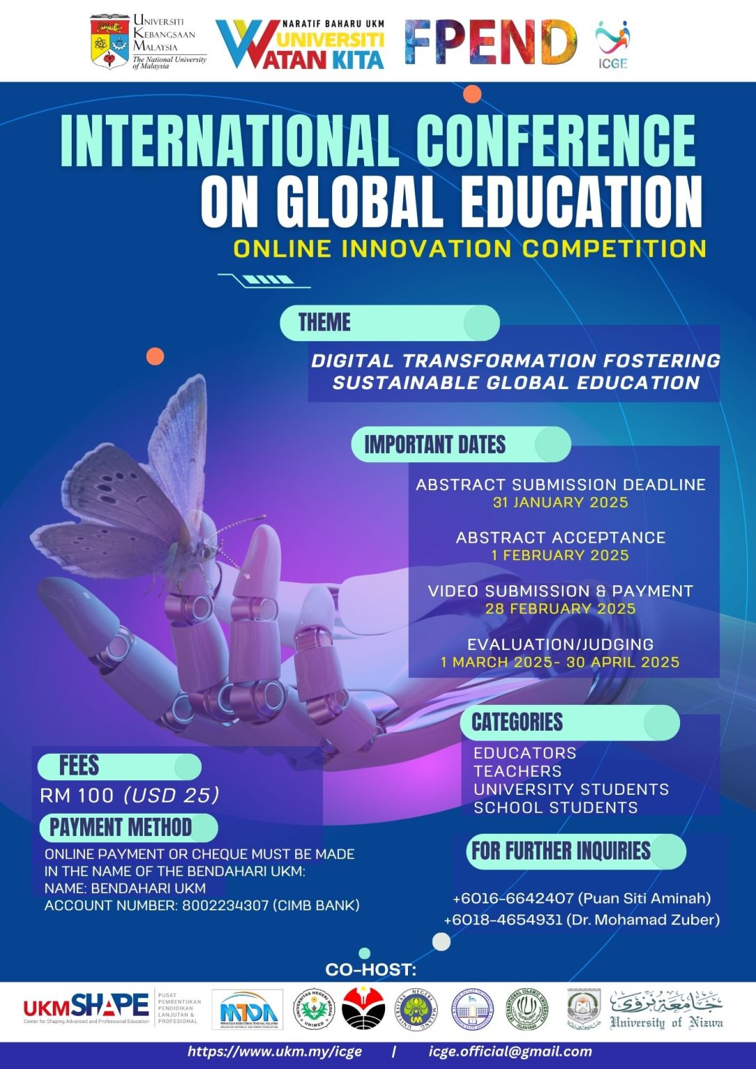 Innovation Competition – International Conference on Global Education