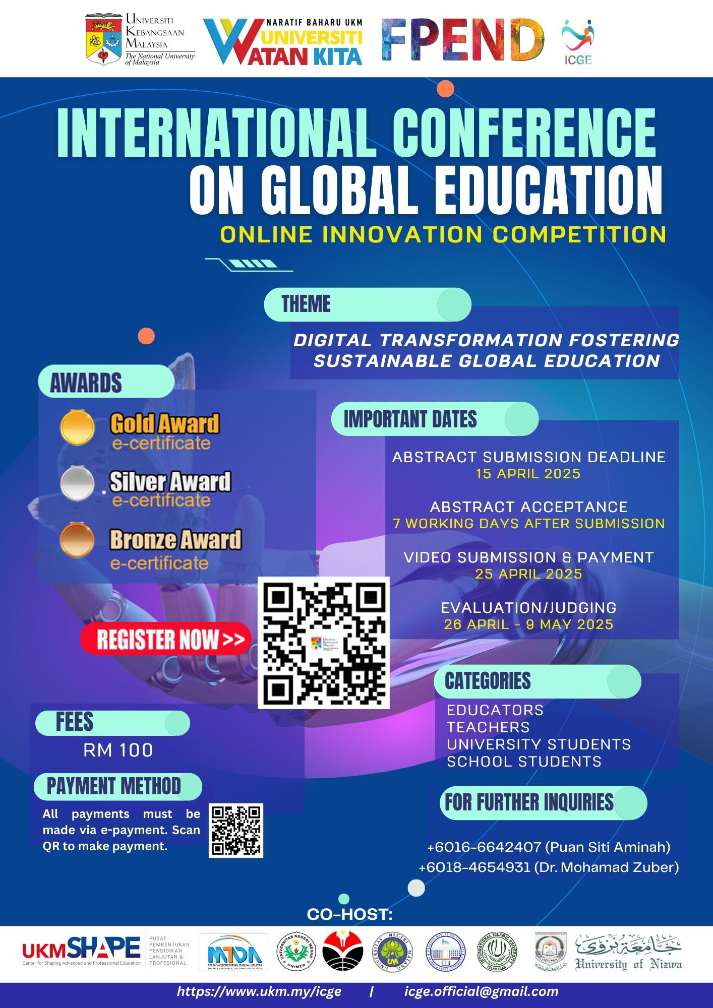 Innovation Competition – International Conference on Global Education