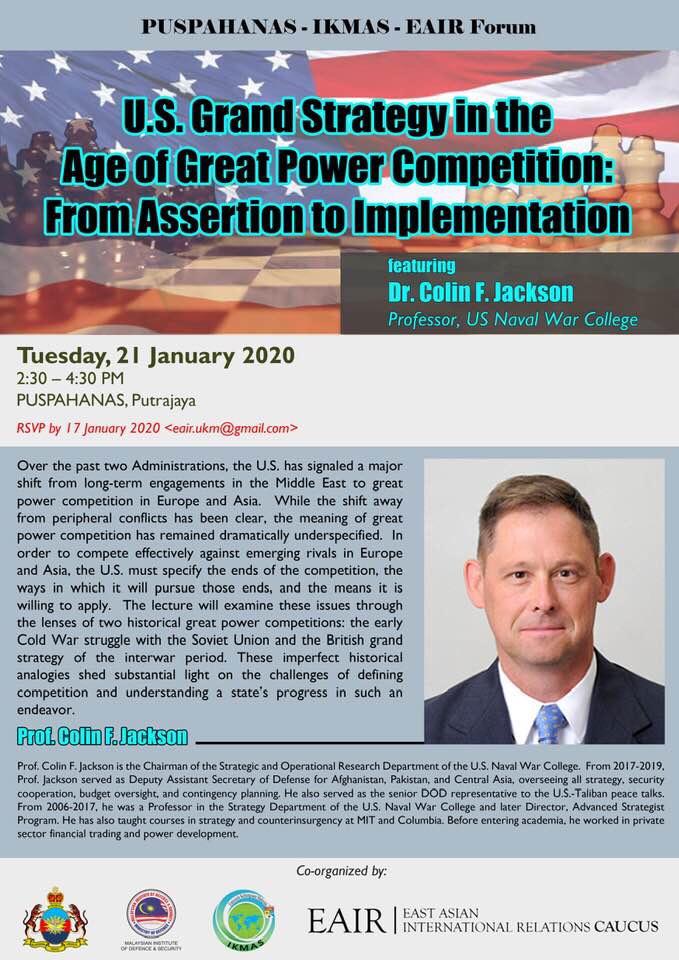 U.S. Grand Strategy in the Age of Great Power Competition: From ...