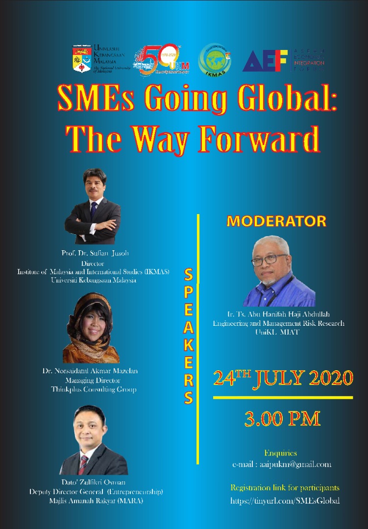 Webinar: SMEs Going Global: The Way Forward | Institute of Malaysian ...