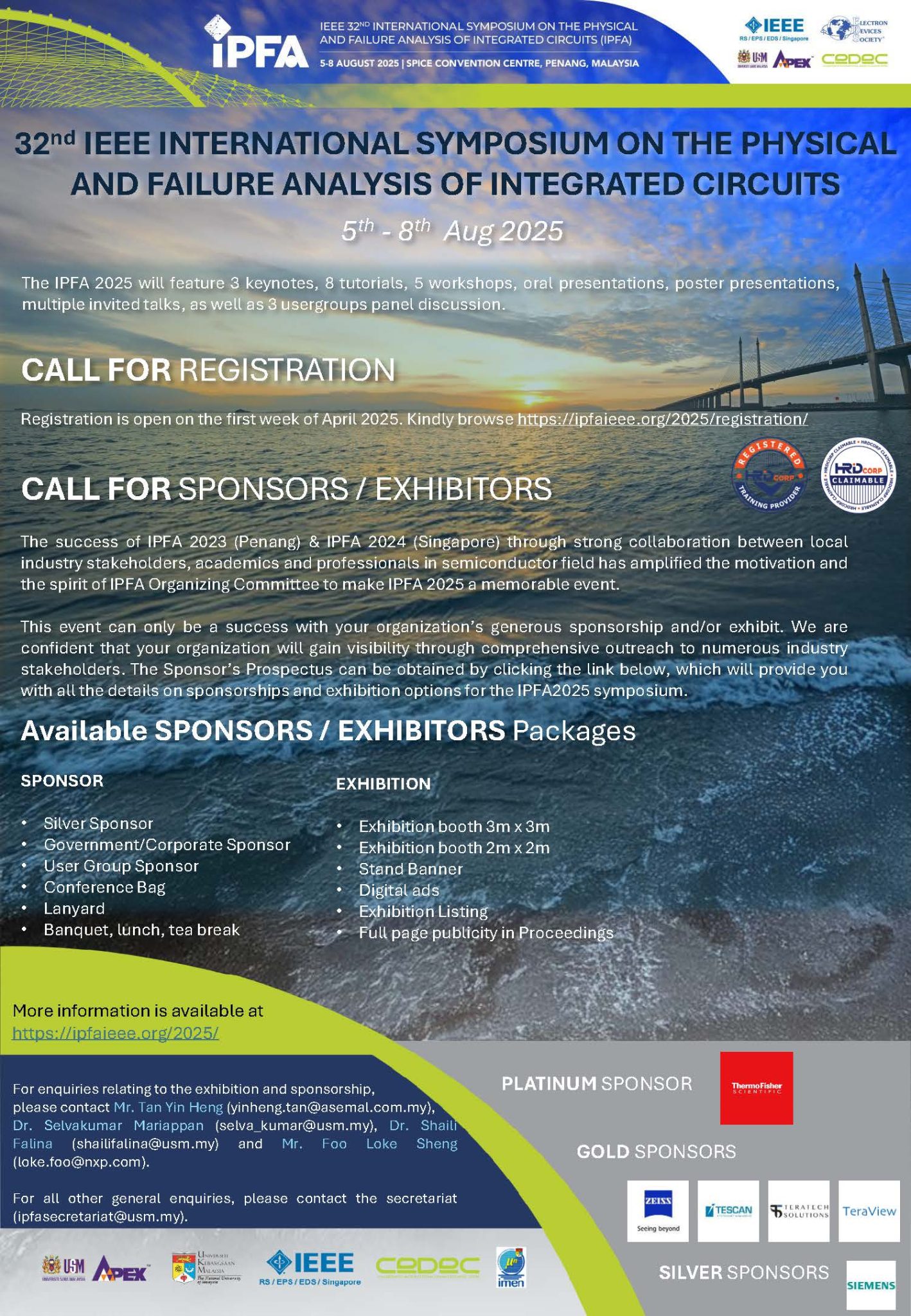 IPFA 2025 – 32nd IEEE INTERNATIONAL SYMPOSIUM ON THE PHYSICAL AND ...