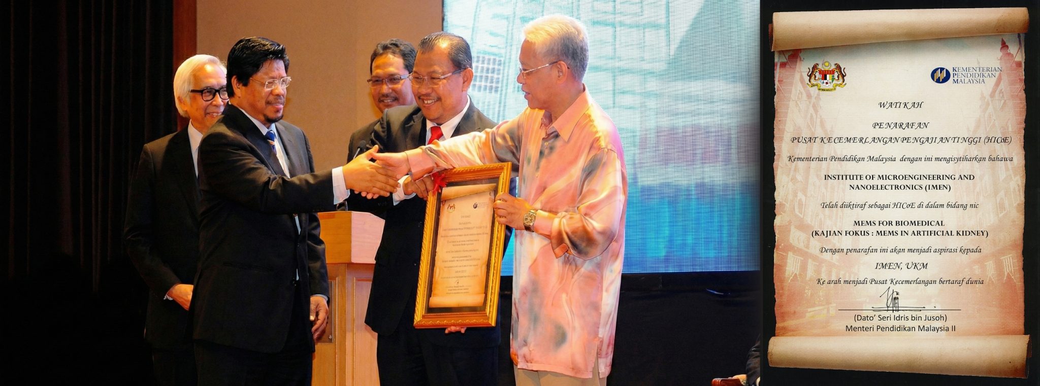 HICoE | Institute of Microengineering and Nanoelectronics