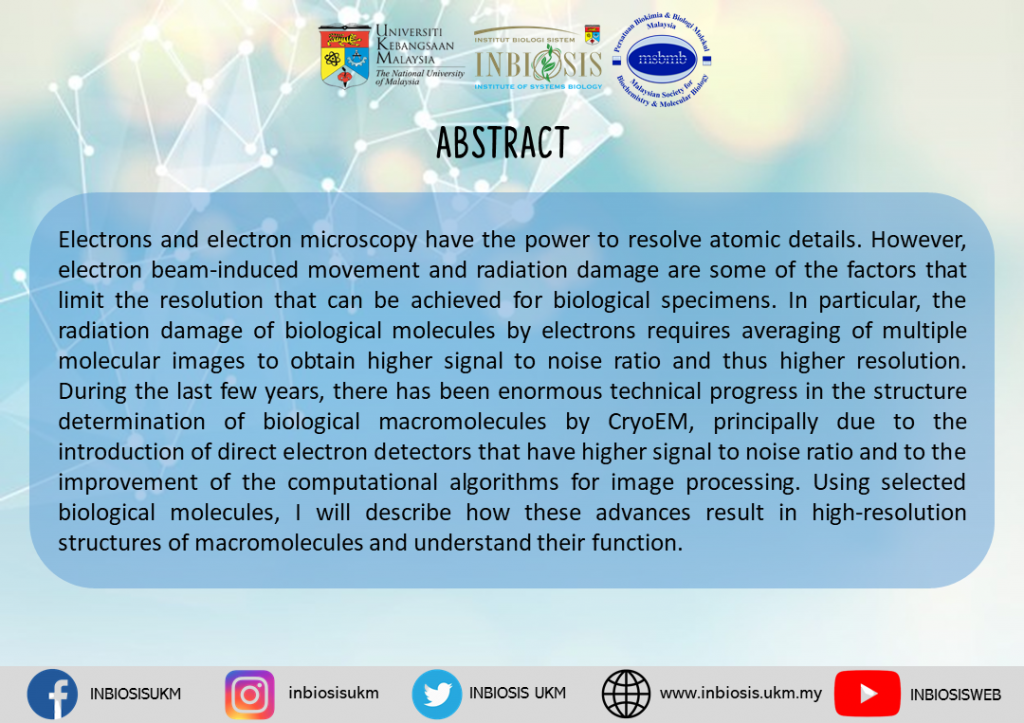 INBIOSIS Webinar Lecture Series – MSBMB1 | Institut Biologi Sistem