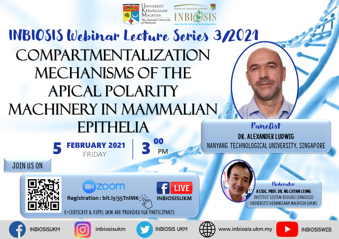 INBIOSIS Webinar Lecture Series 3/2021 | Institut Biologi Sistem