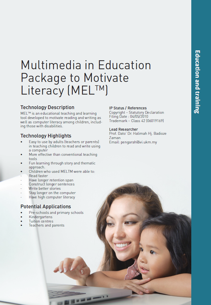 Multimedia in Education Package to Motivate Literacy (MEL™) | Centre ...