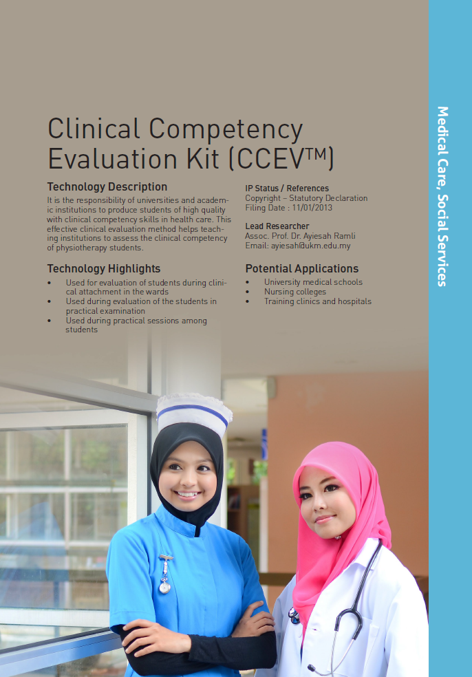 Clinical Competency Evaluation Kit (CCEV™) | Centre for Innovation ...