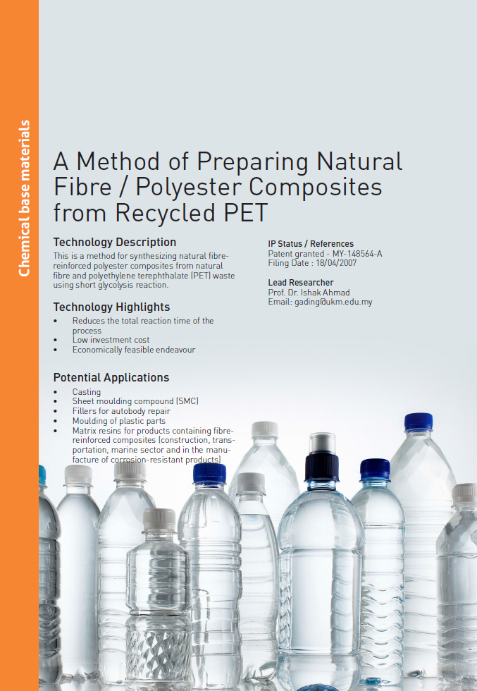 A Method of Preparing Natural Fibre / Polyester Composites from Recycle ...