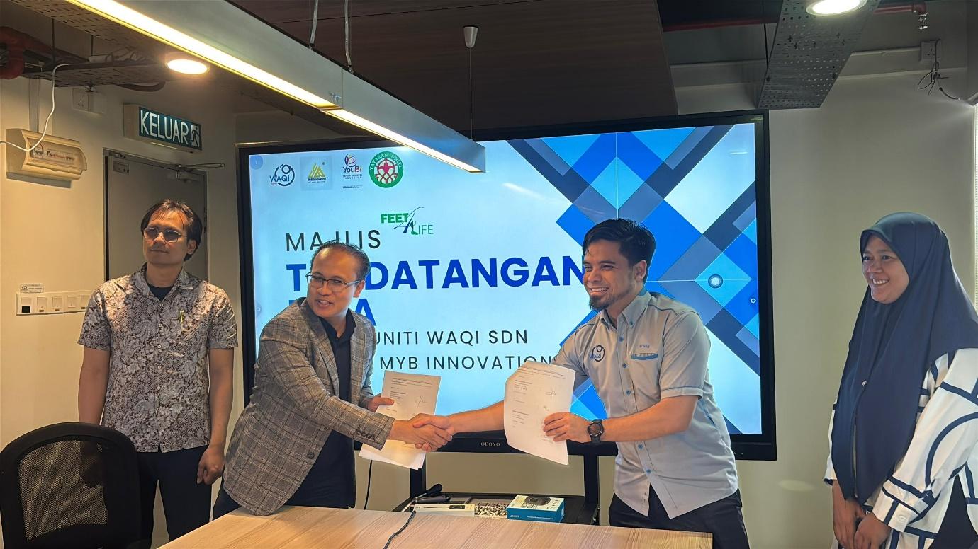 MOA Signing Ceremony Between MyB Innovation Sdn Bhd & Unity Waqi Sdn. Bhd. | Centre for ...