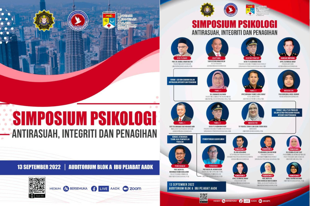 Simposium Psikologi, Antirasuah, Integriti dan Penagihan – Pusat ...