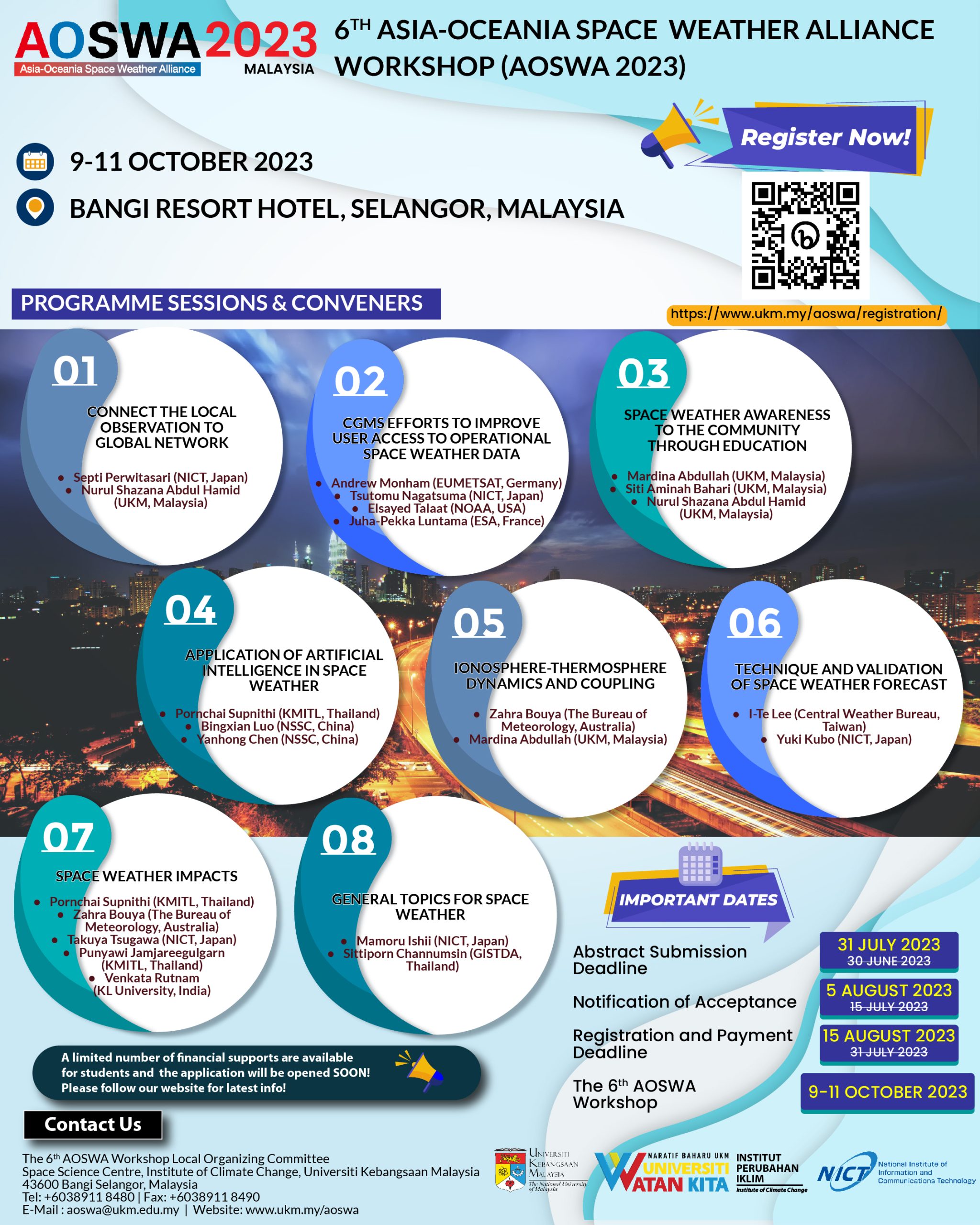 Call for Paper AOSWA 2023 – Institut Perubahan Iklim