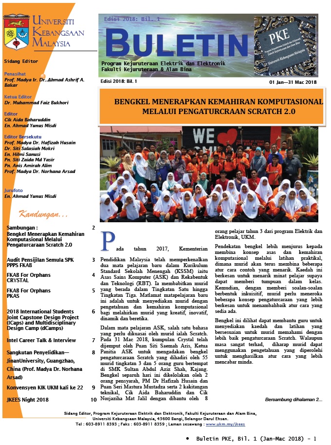 Bulletin PKE | Department of Electrical, Electronic and Systems Engineering