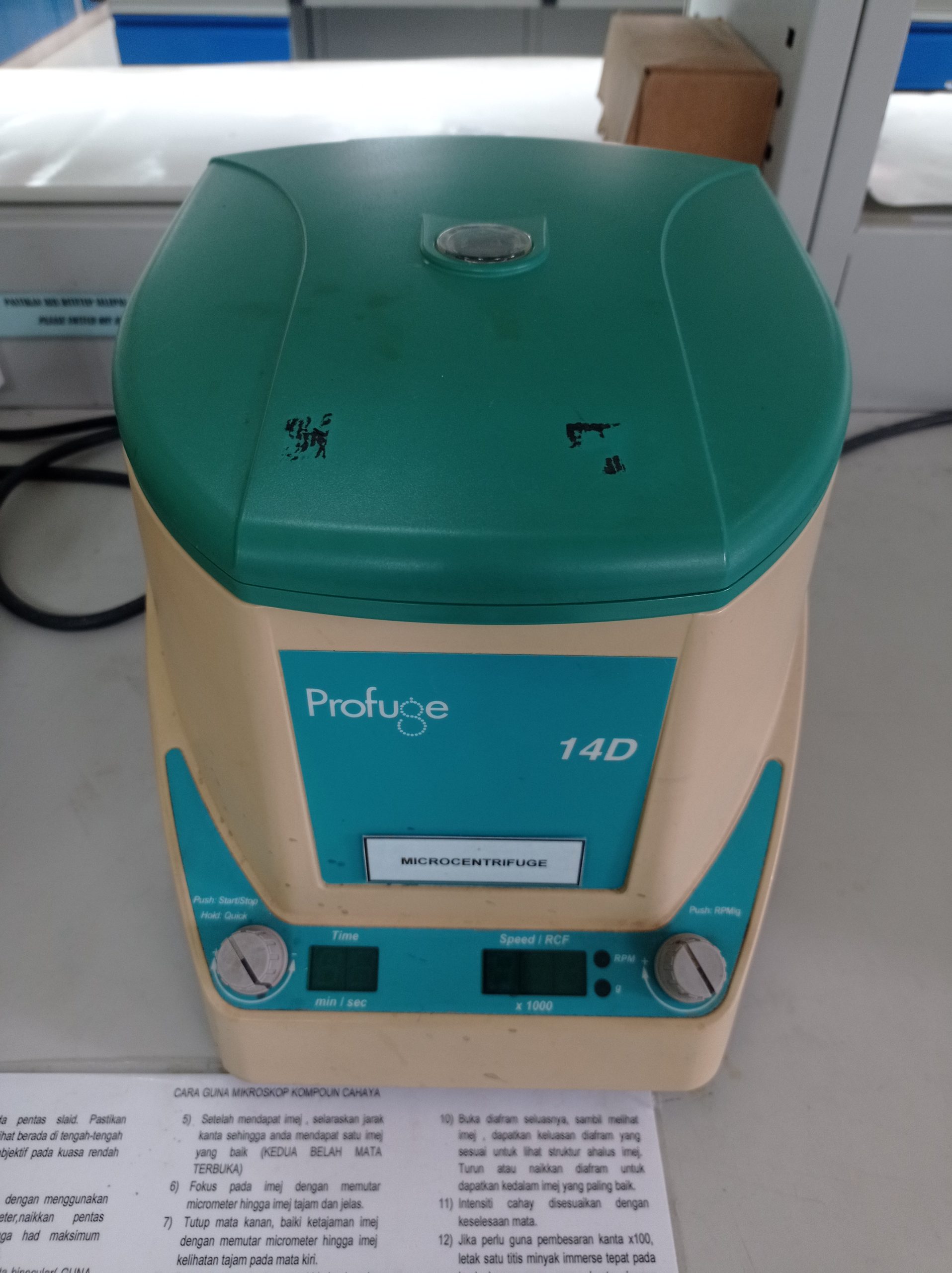 Basic Biochemical Laboratory - Department of Chemical and Process ...