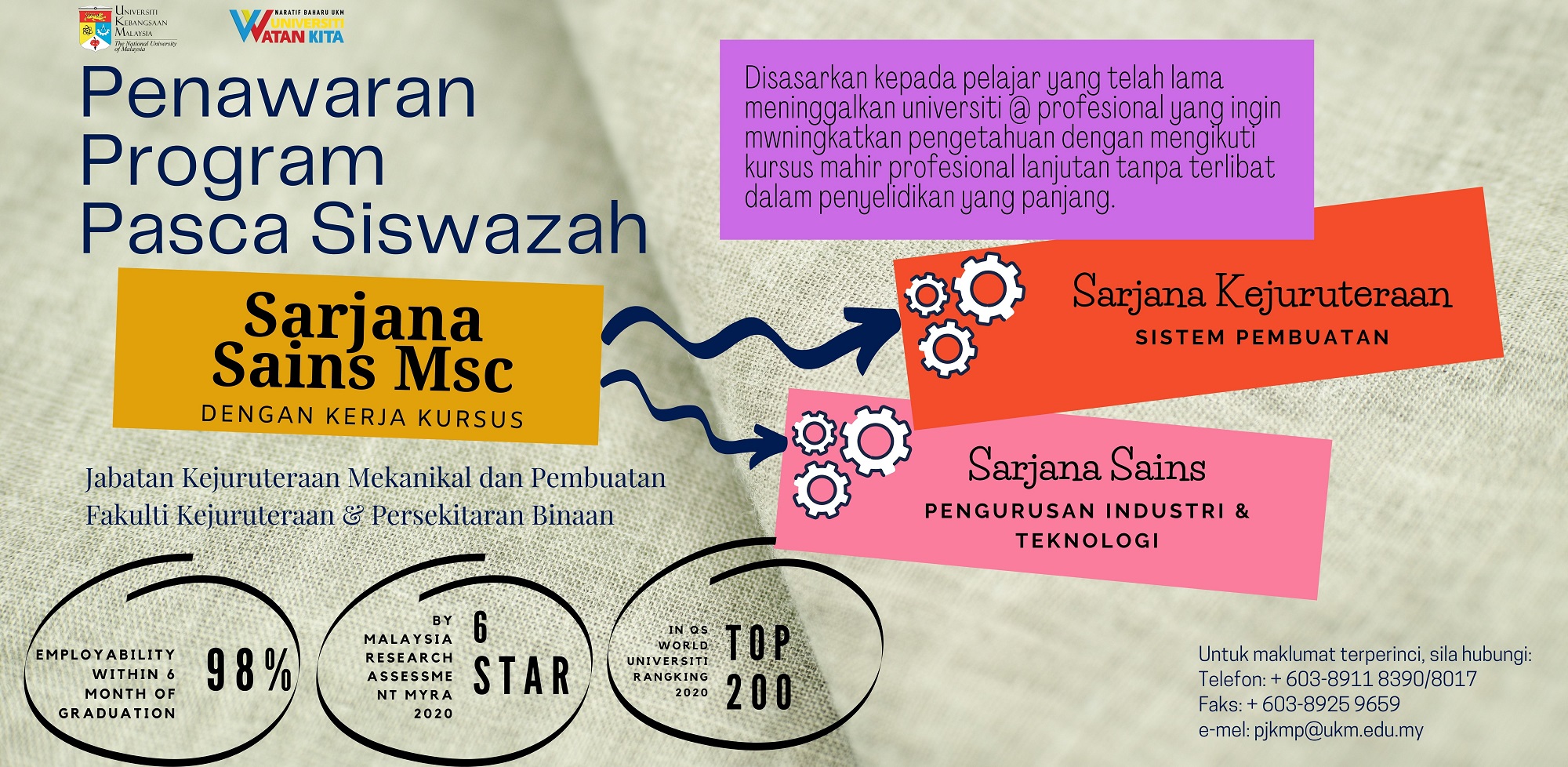 Department of Mechanical & Manufacturing Engineering