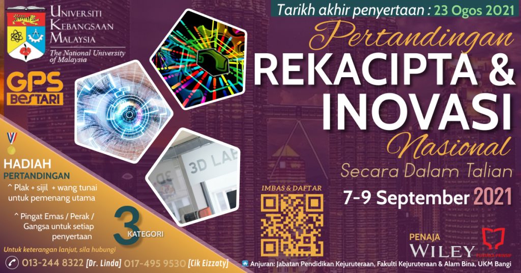 PERTANDINGAN REKACIPTA DAN INOVASI NASIONAL 2021 – Jabatan Pendidikan ...