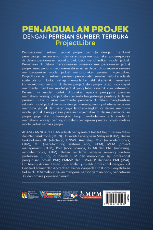 Penjadualan Projek dengan Perisian Sumber Terbuka: Projectlibre – KaryaUKM