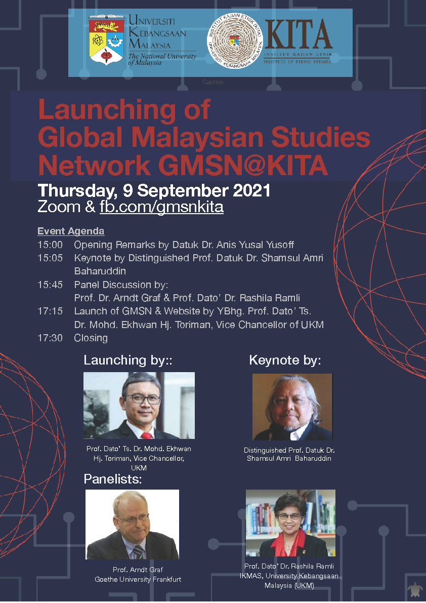 Launching of Global Malaysian Studies Network GMSN@KITA | INSTITUT ...