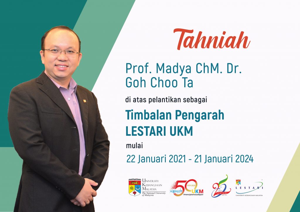 Tahniah Prof. Madya. ChM. Dr. Goh | LESTARI UKM