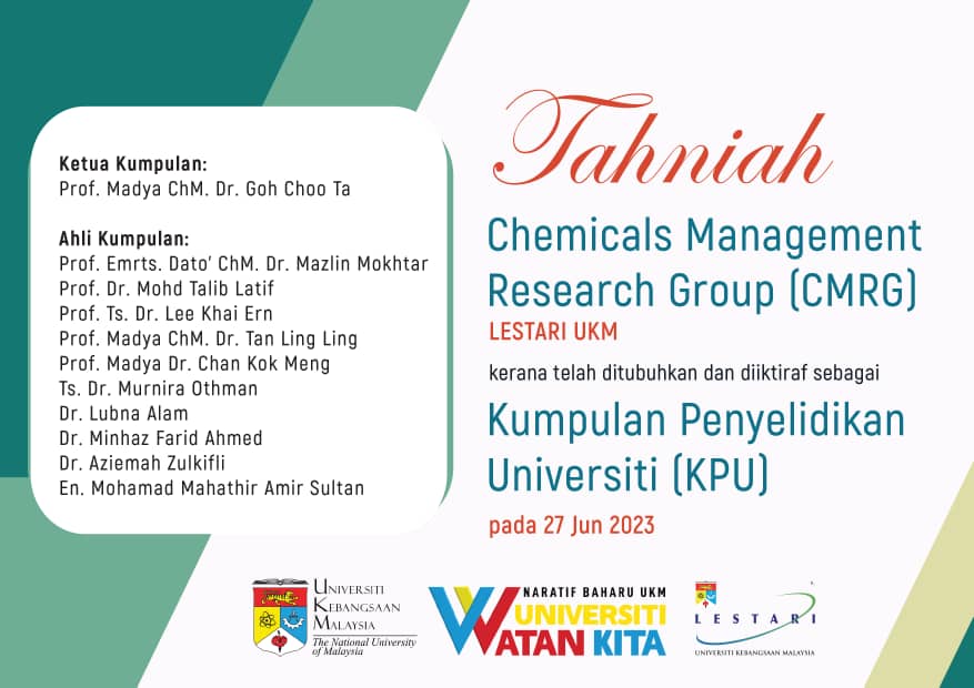 Tahniah, Warga LESTARI | LESTARI UKM