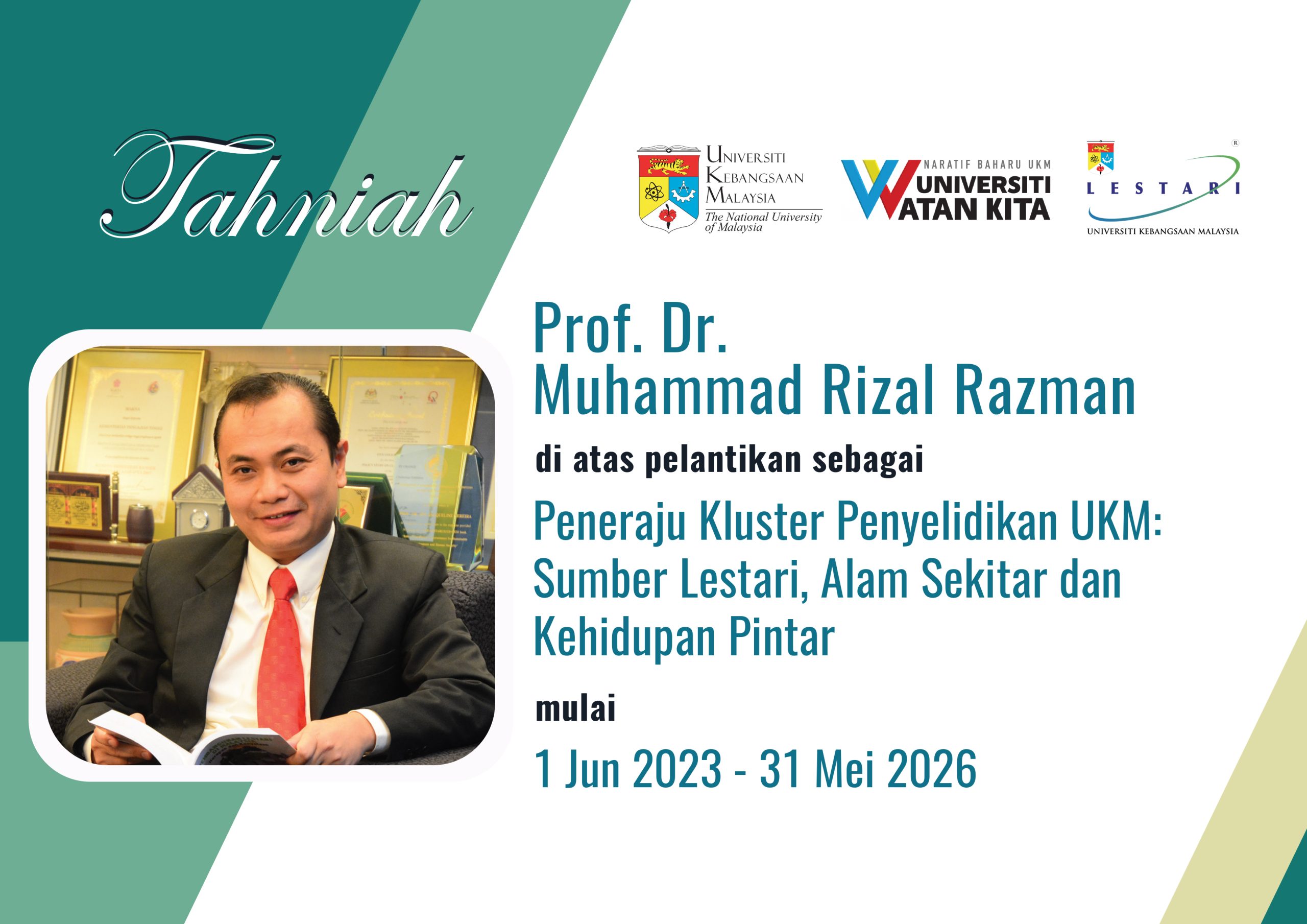 Tahniah, Warga LESTARI | LESTARI UKM