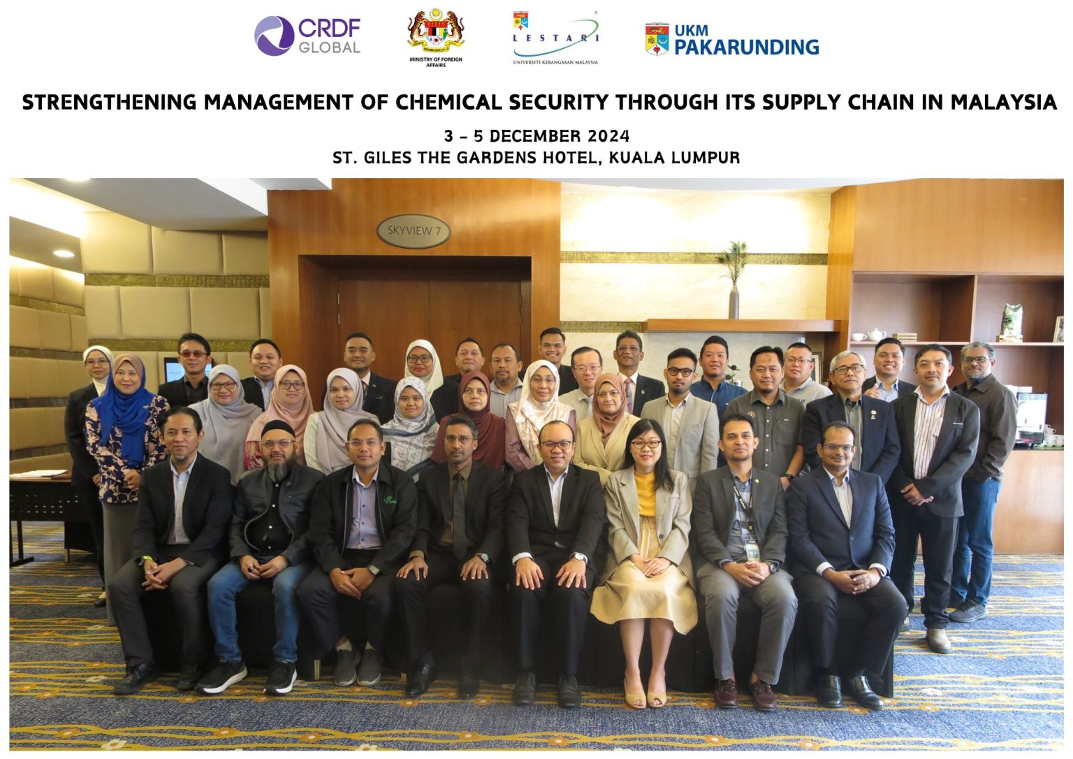 Workshop on Strengthening Management of Chemical Security Through Its ...