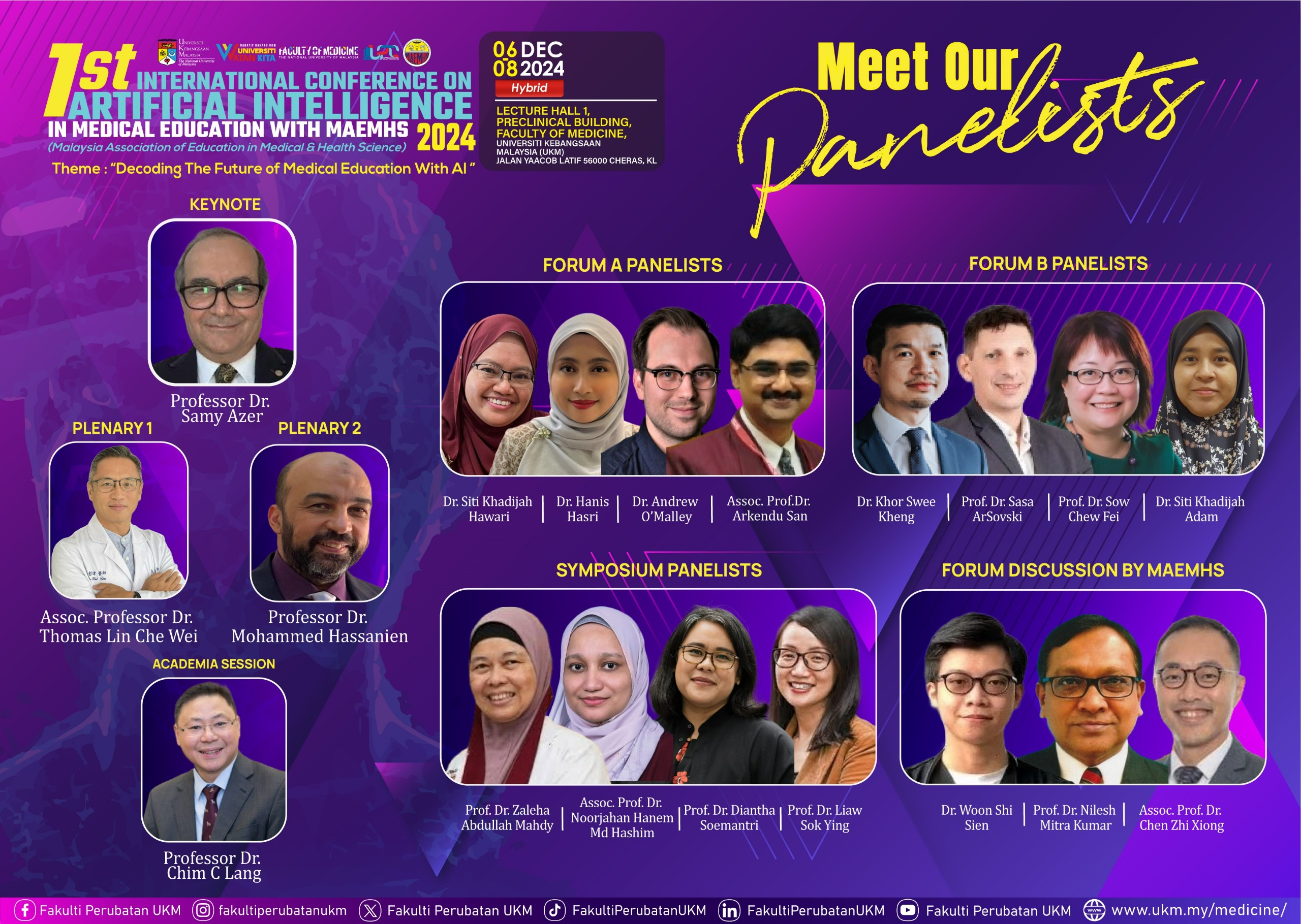 Fakulti Perubatan UKM - Mempelopori Perubatan, Memupuk Ilmuan.